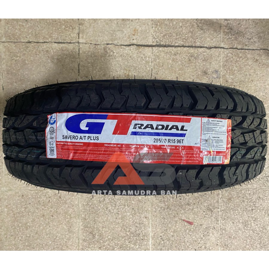 Jual Ban GT Radial Gajah Tunggal Savero A/T AT Pro 205 / 70 R 15 R15 | Shopee Indonesia