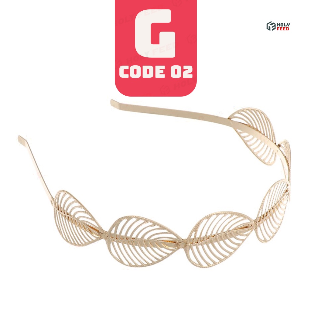 Jual Bando Daun Emas Dewi Yunani Romawi - Goddess Leaf Headband Tiara ...