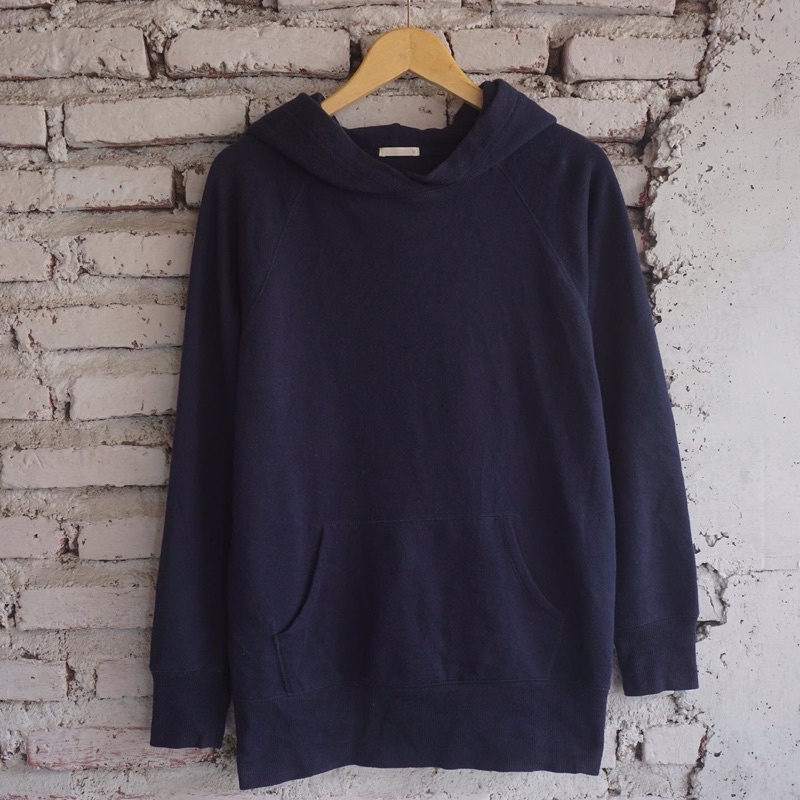 Jual Hoodie GU - Navy (M) | Shopee Indonesia