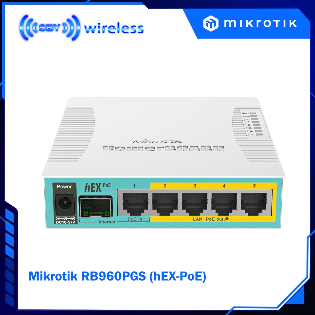 Jual Mikrotik RB960PGS (hEX-PoE) | Shopee Indonesia