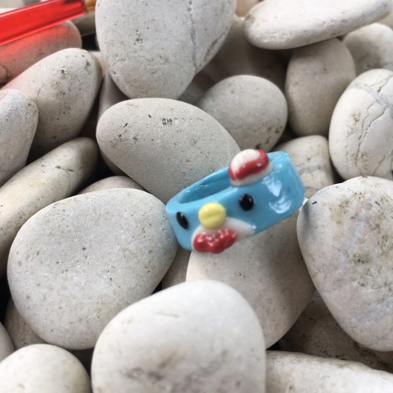 Jual [ Takkasihmurah ] Clay Ring Sanrio Series /Cincin Clay Kuromi ...