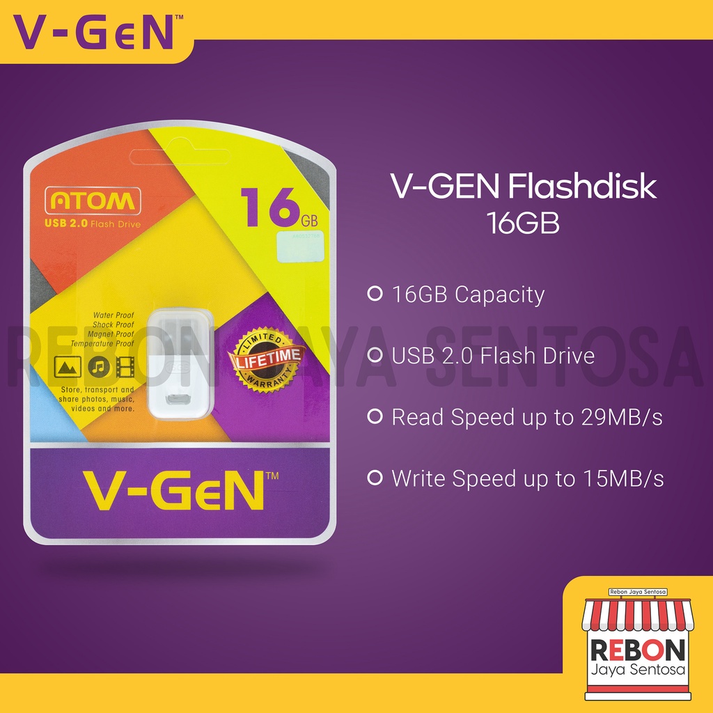 Jual FlashDisk V-Gen 16GB | Shopee Indonesia