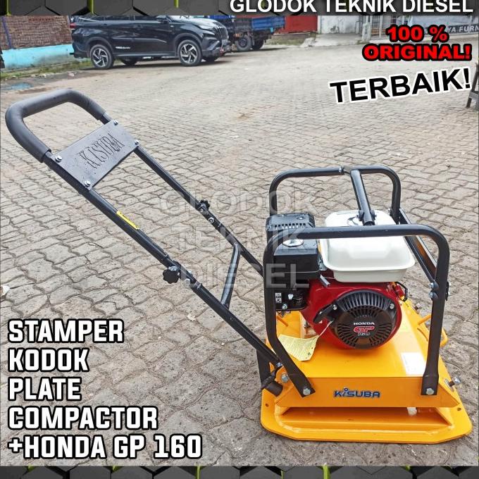 Jual Stamper Kodok + Engine Honda Gp 160 Plate Compactor Honda Original ...