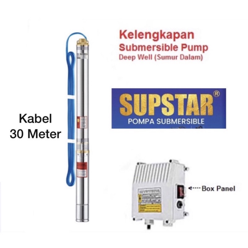 Jual submersibel chasing sumur 2,5 dim,diameter pompa 2 dim 200 watt ...