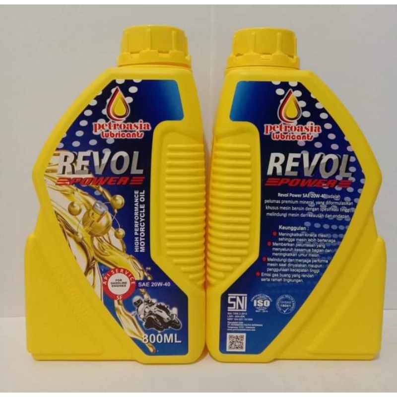 Jual OLI REVOL 20/40 800ML PETROASIA | Shopee Indonesia