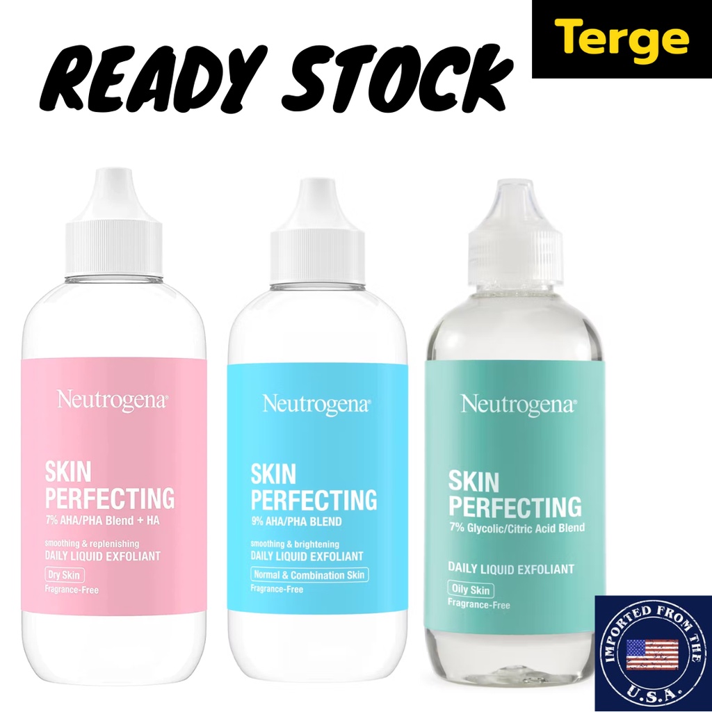 Jual Toner Wajah Neutrogena Skin Perfecting Daily Liquid Exfoliant 118 ...