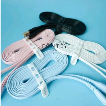 Jual BATAM GROSIR KABEL GARANSI 1TAHUN / KABEL FONTEY FAST CHARGING 3A ...