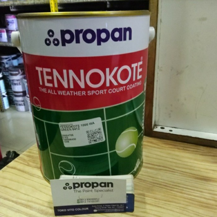 Jual Propan Tennokote Green (Cat Lapangan) | Shopee Indonesia