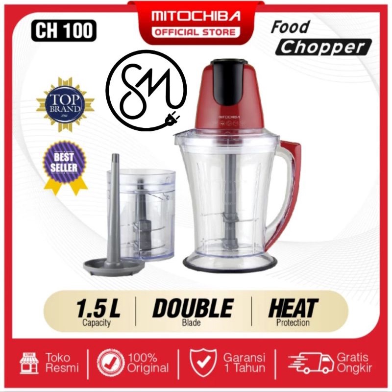 Jual Mitochiba CH-100 Food Processor Chopper pencacah makanan CH100 ...