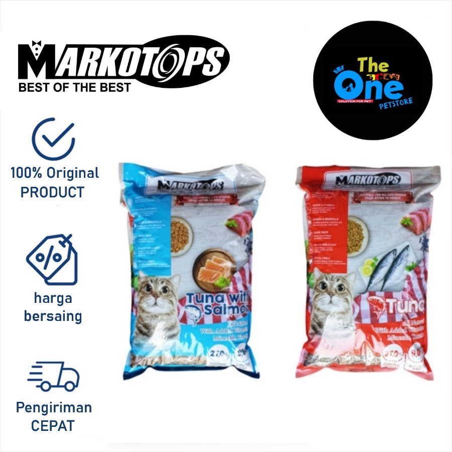 Jual Catfood Makanan Kucing Markotop 800gr | Shopee Indonesia