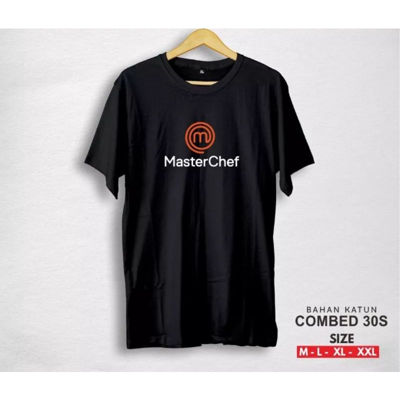 Jual KAOS MASTER CHEF KOKI DAPUR JURU MASAK//KAOS MASTER CHEF | Shopee ...