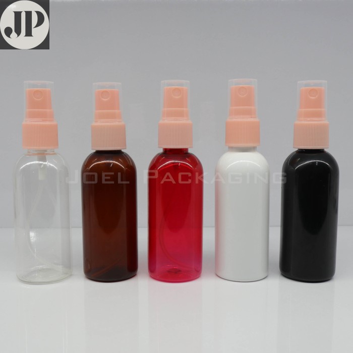 Jual BOTOL SPRAY 60ML PINK 60 ML PET SPRAYER PINK - Botol Clear ...