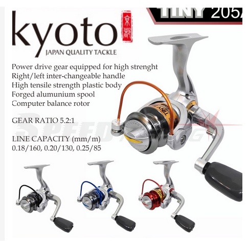 Jual Reel mancing kyoto Tiny 205A | Shopee Indonesia