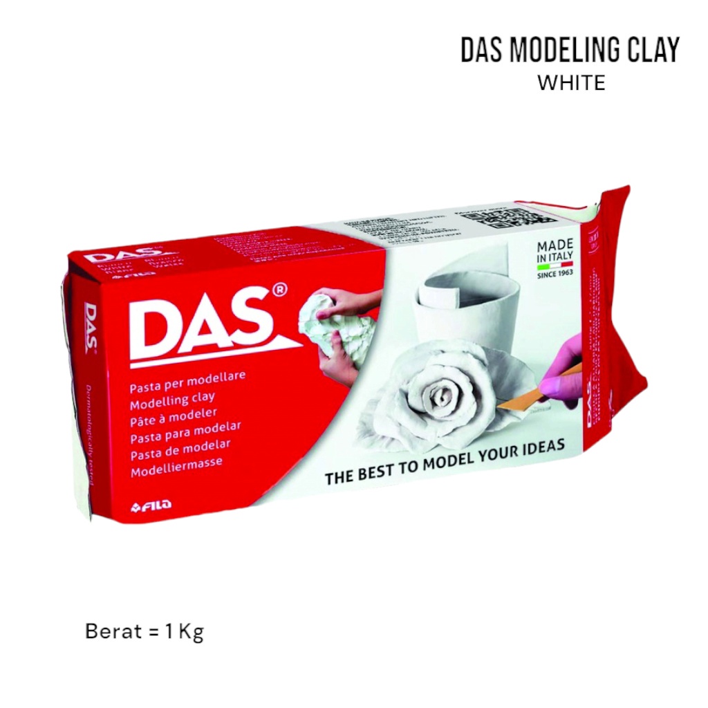 Jual DAS MODELLING CLAY 1 KG / TANAH LIAT DAS | Shopee Indonesia