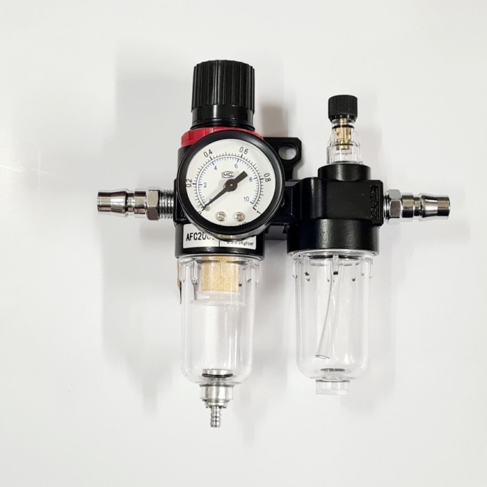 Jual AIR FILTER REGULATOR KOMPRESOR MINI DOUBLE AFC2000 - Ente | Shopee ...