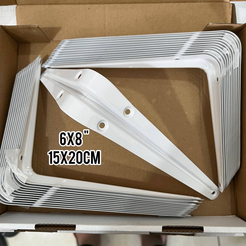 Jual SIKU RAK BESI SOKONG TEBAL 6x8 INCH / 15x20 CM / SHELF BRACKET ...