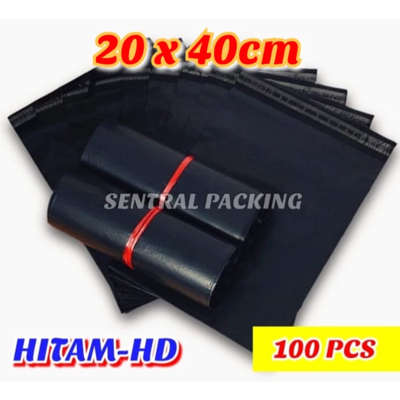 Jual Plastik Packing Polymailer HD 20x40CM + Lem sekat 100 LEMBAR ...