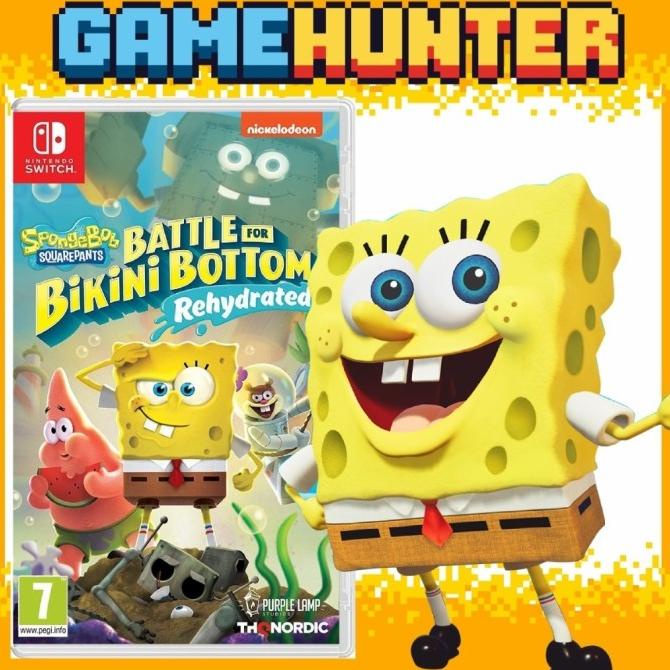 Jual Switch Spongebob Squarepants Battle for Bikini Bottom Rehydrated ...
