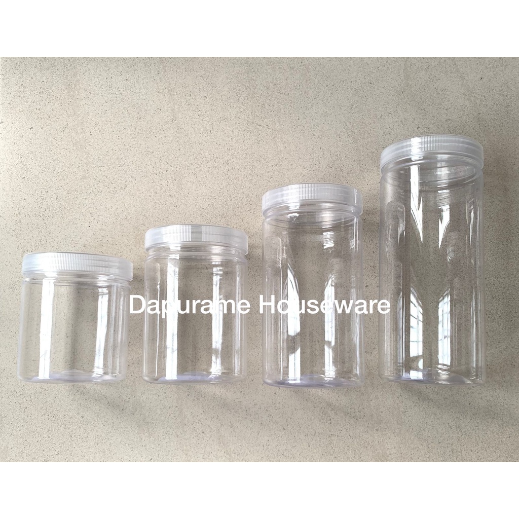 Jual BOTOL JAR CYLINDER / TOPLES JAR BENING | Shopee Indonesia