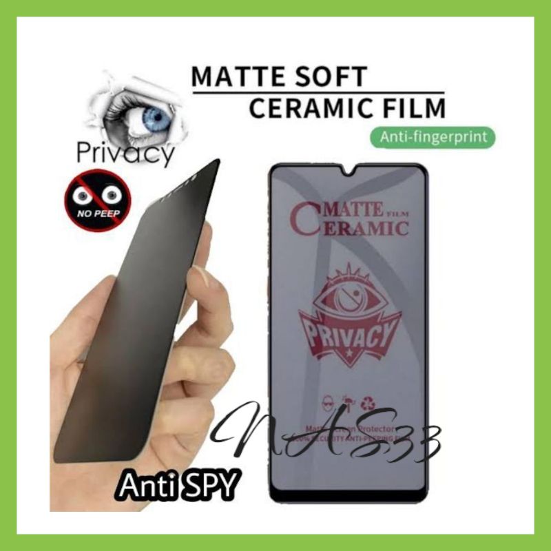 Jual Matte Ceramic Spy Privacy Realme C1/c2/C3/C11/C12/C15/C17/C20/C20A/C21/C21Y/C25/C25y/C25s ...