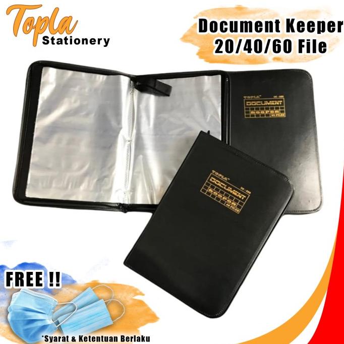 Jual BRG BARU Map Ijazah Resleting Kulit Anti Air Isi 60 Lembar ...