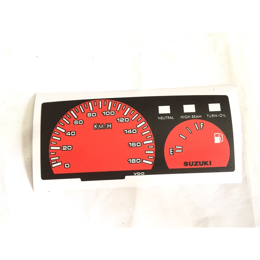 Jual STIKER STICKER SPEEDO SPIDO METER SPEEDOMETER SATRIA LUMBA COPY ...