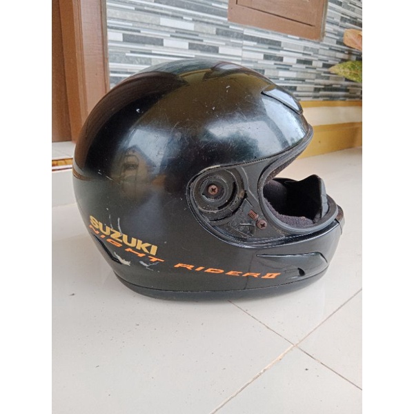 Jual Helm suzuki full face night rider. Seken bukan baru | Shopee Indonesia