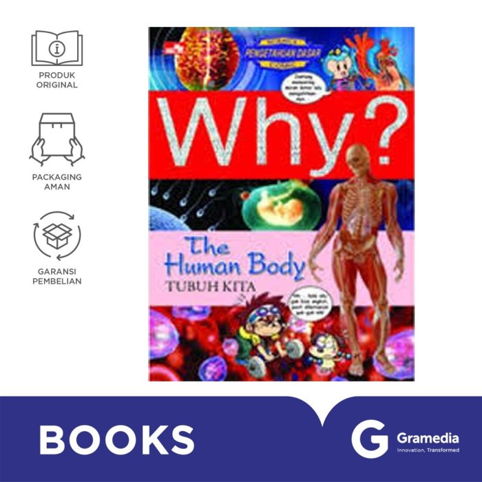 Jual Comic Why Series: The Human Body - Tubuh Kita | Shopee Indonesia