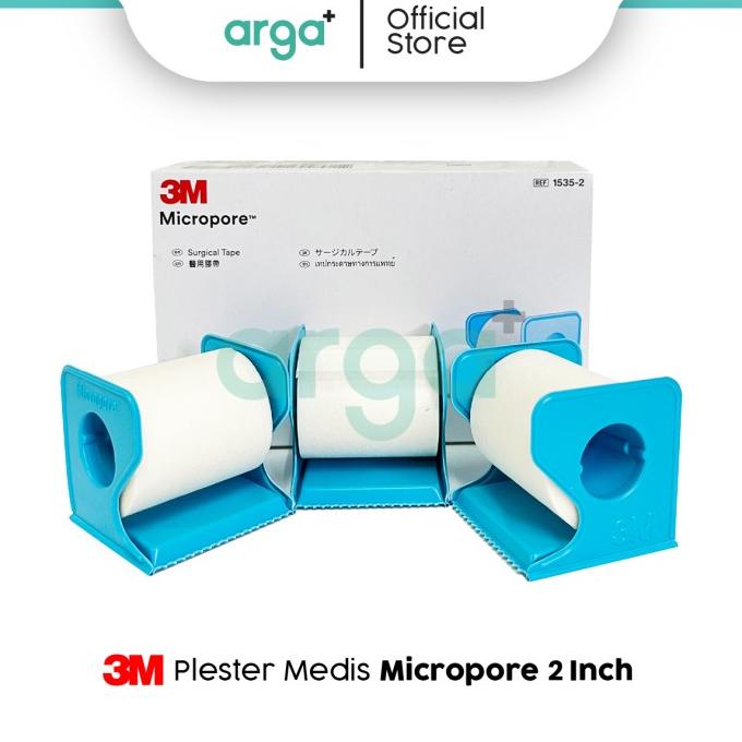 Jual Micropore 3M 2 in / MICROPORE / Plester Micropore | Shopee Indonesia