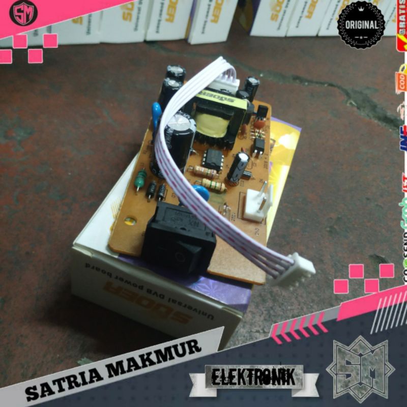 Jual REGULATOR DIGITAL PARABOLA DVB POWER SUPPLY DVB MP4 UNIVERSAL ...