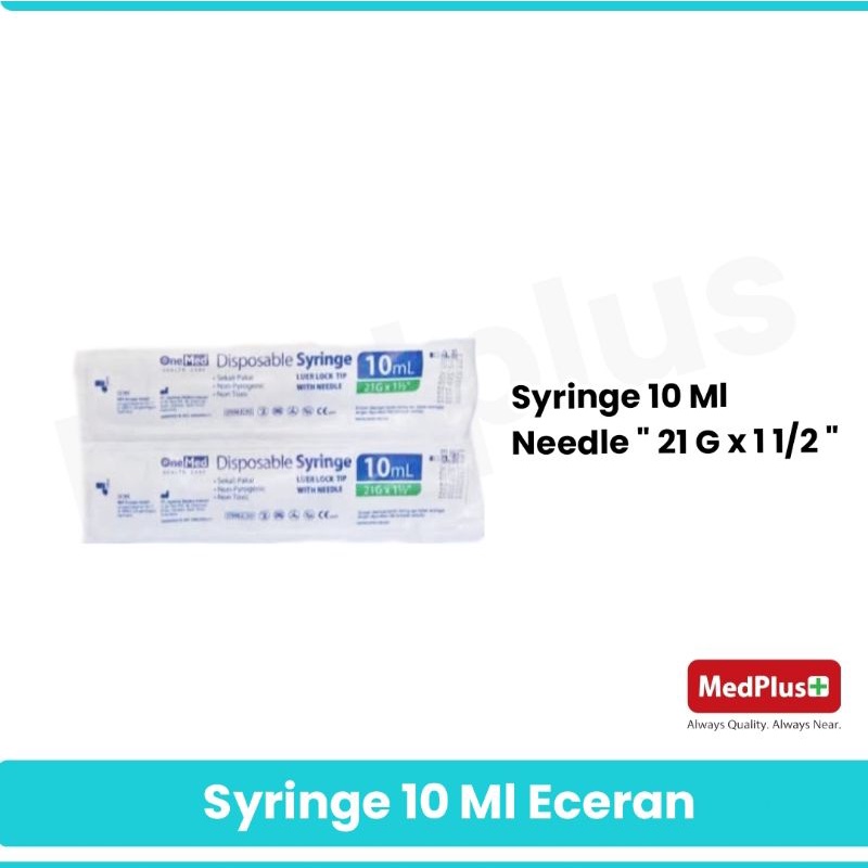 Jual M+ Syringe 10 Ml Disposable Spuit 10 cc / Satuan | Shopee Indonesia