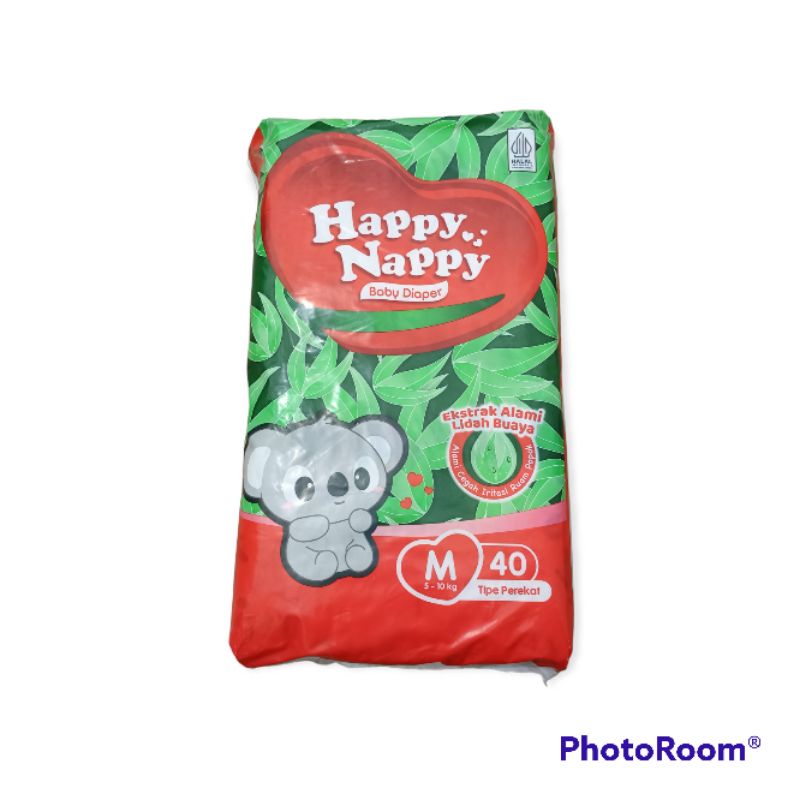 Jual Happy Nappy NB-S40/ Happy nappy M40 perekat / popok bayi/ Happy nappy baby diaper M 40 ...