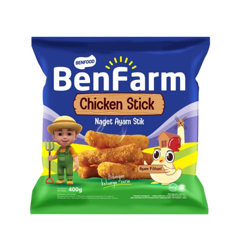 Jual BenFarm Chicken Karaage Nugget Stick Frozen Food Naget Ayam Karage ...