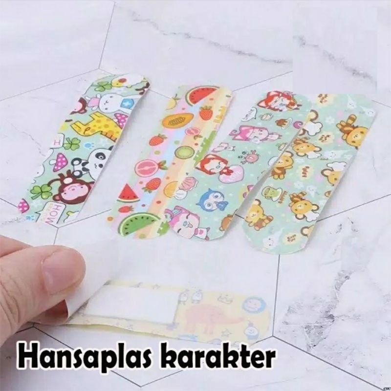 Jual AS Plaster Plester Luka Hansaplast P3K Karekter Lucu Korea 5 Pcs ...