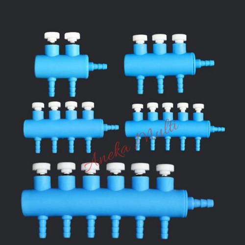 Jual Air Flow Divider Splitter Pembagi Udara 2 Way Dengan Valve B ...