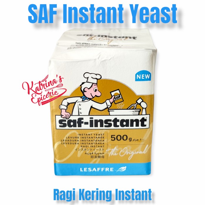Jual Ragg 500 Gram Saf Instant Yeast Ragi Kemasan Utuh | Shopee Indonesia