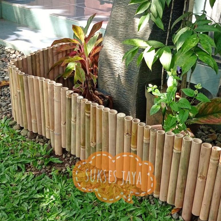 Jual LRA.21De22ĸ ‑ pagar bambu mini HIASAN TAMAN , DEKORASI dan PAGAR ...