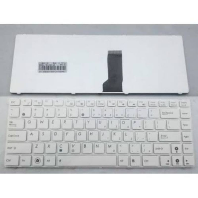 Jual Keyboard Asus A42 K42 K42J A42 X43 X43B A43S J X42J K43S UL30 N42 ...