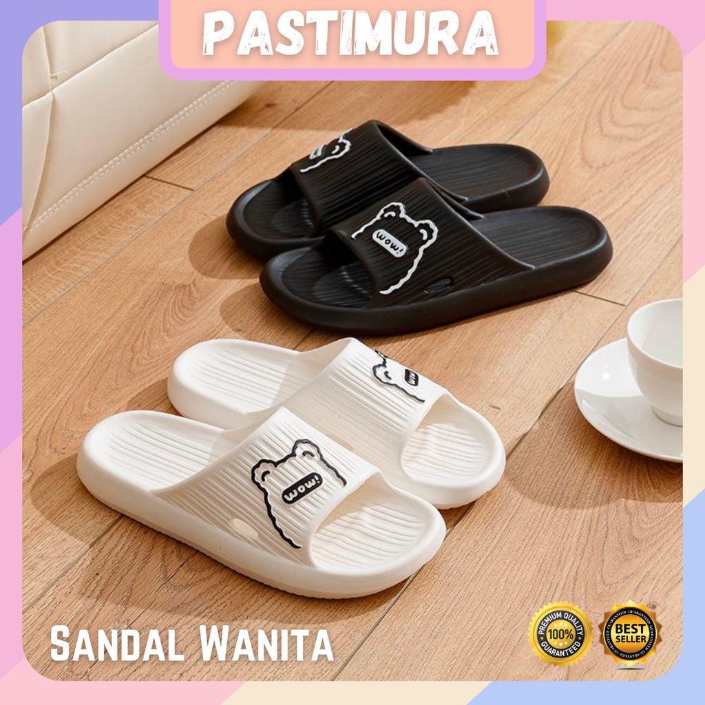 Jual [PSM] Sendal Slop Sandal Wanita Rumah Slipper Sepatu Sendal Wanita ...