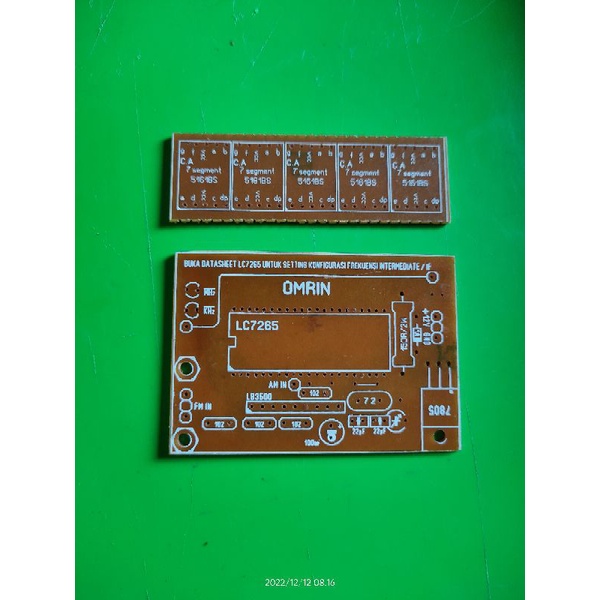 Jual PCB FREKUENSI COUNTER FM | Shopee Indonesia