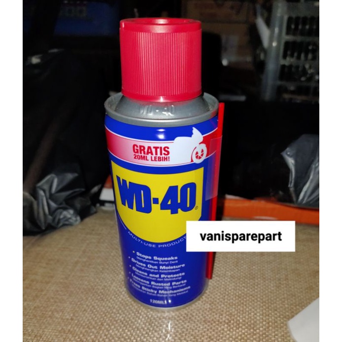 Jual WD 40 Pelumas Anti Karat Lubricant WD40 120 ml 191ml 333ml | Shopee Indonesia