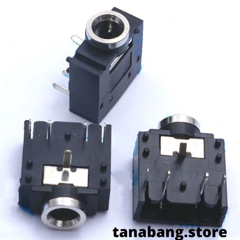 Jual Soket Jack Audio Stereo 5Pin 3.5mm | Shopee Indonesia