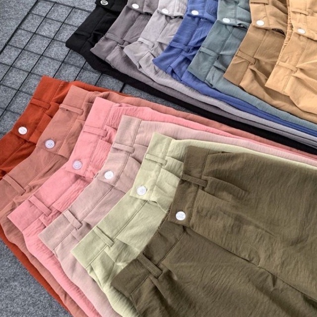 Jual LOOSE PANTS KULOT HIGHWAIST CRINKLE PREMIUM | Shopee Indonesia