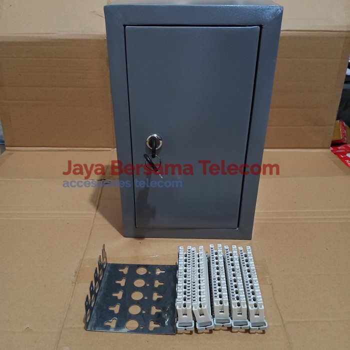 Jual Kabel Konektor Box Mdf Telpon Kapasitas 50-100 Pair Lengkap Bmf 5 ...