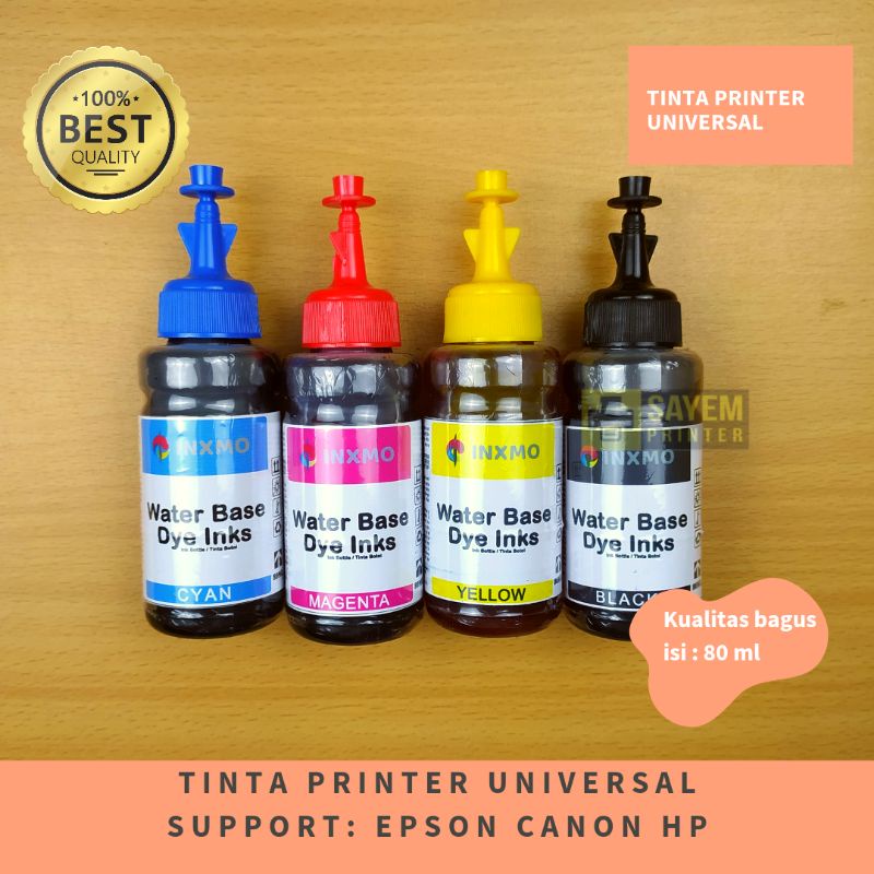 Jual Tinta Universal Printer Canon Epson HP Inxmo Dye | Shopee Indonesia