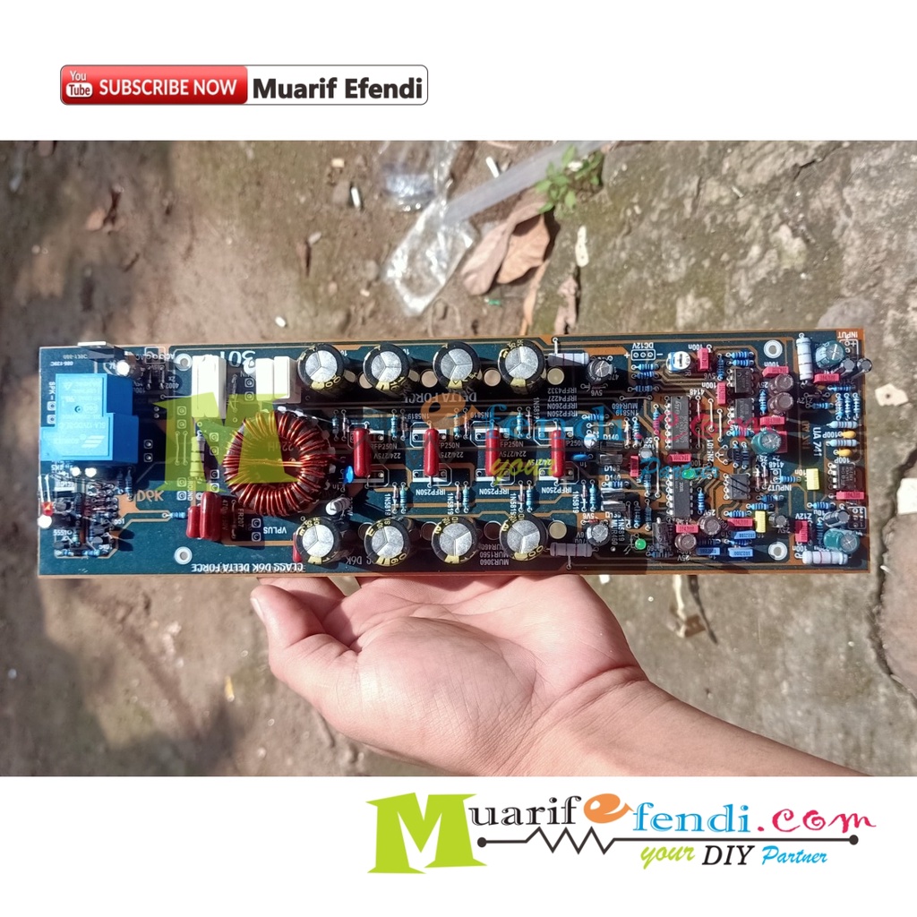 Jual KIT POWER AMPLIFIER CLASS D D6K 1K5 ADJUST TO 8 FET 301M | Shopee ...