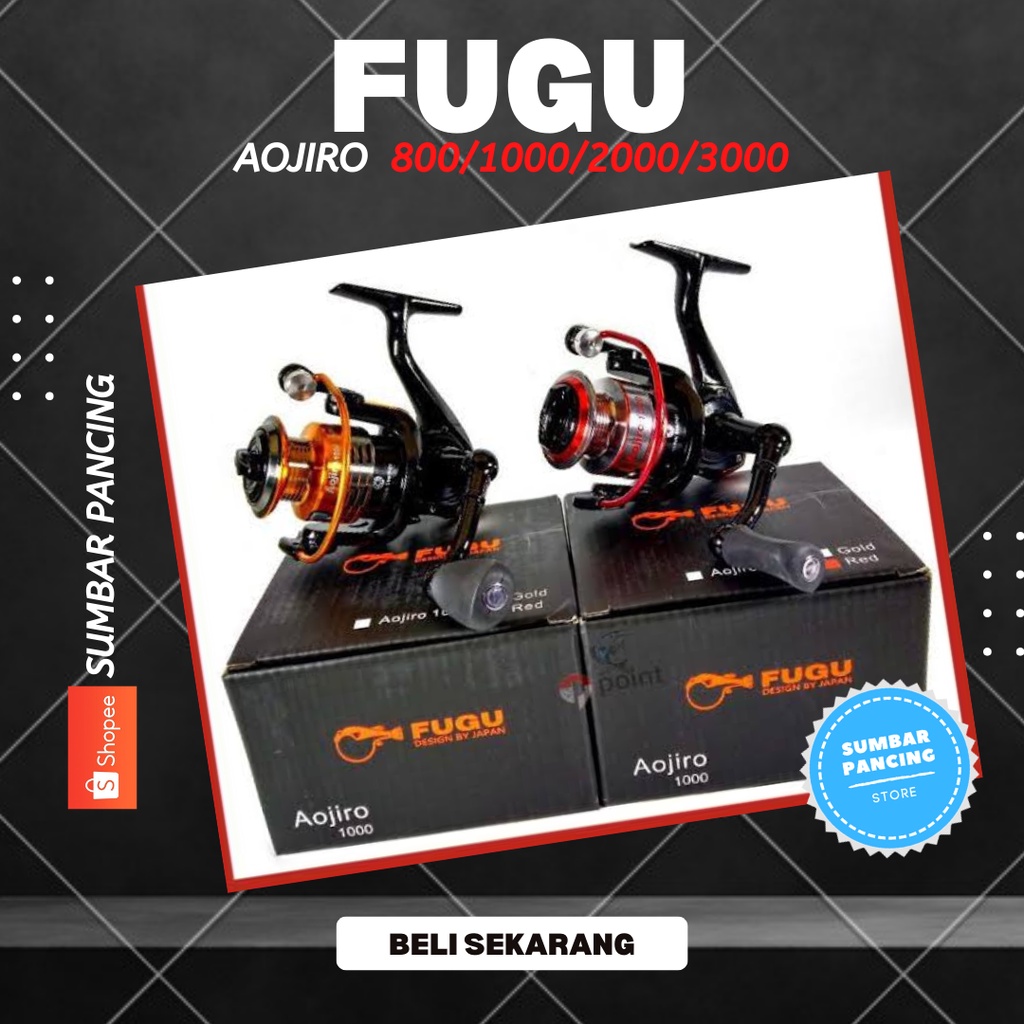 Jual ALAT PANCING, KATROL PANCING, GULUNGAN PANCING, REEL FUGU AOJIRO ...