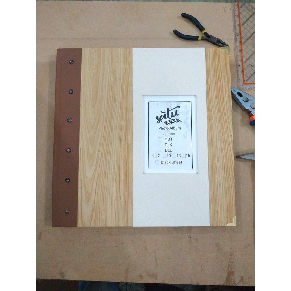 Jual (FREE GRAFIR) album magnetk jumbo 15 sheet PUTIH | Shopee Indonesia