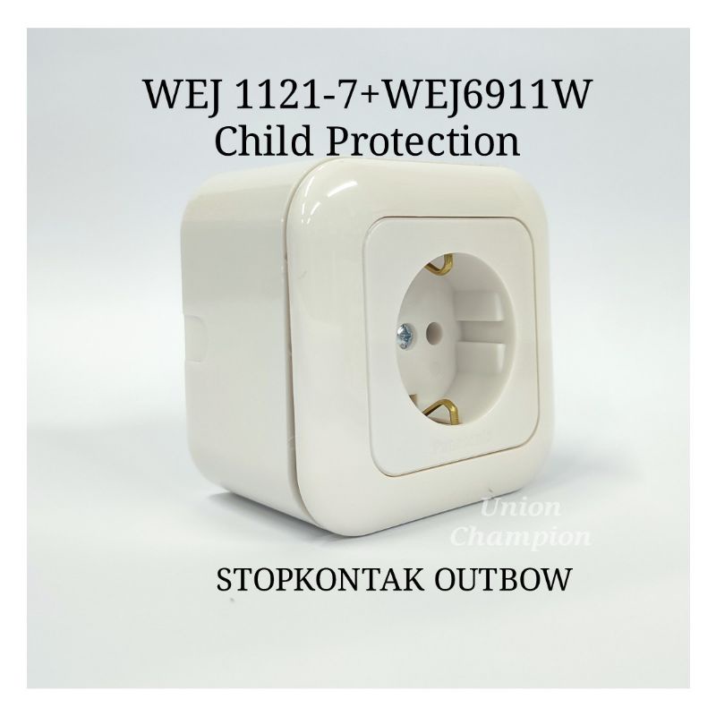 Jual Stopkontak OUTBOW PANASONIC Child Protection WEJ1121-7+WEJ6911W ...