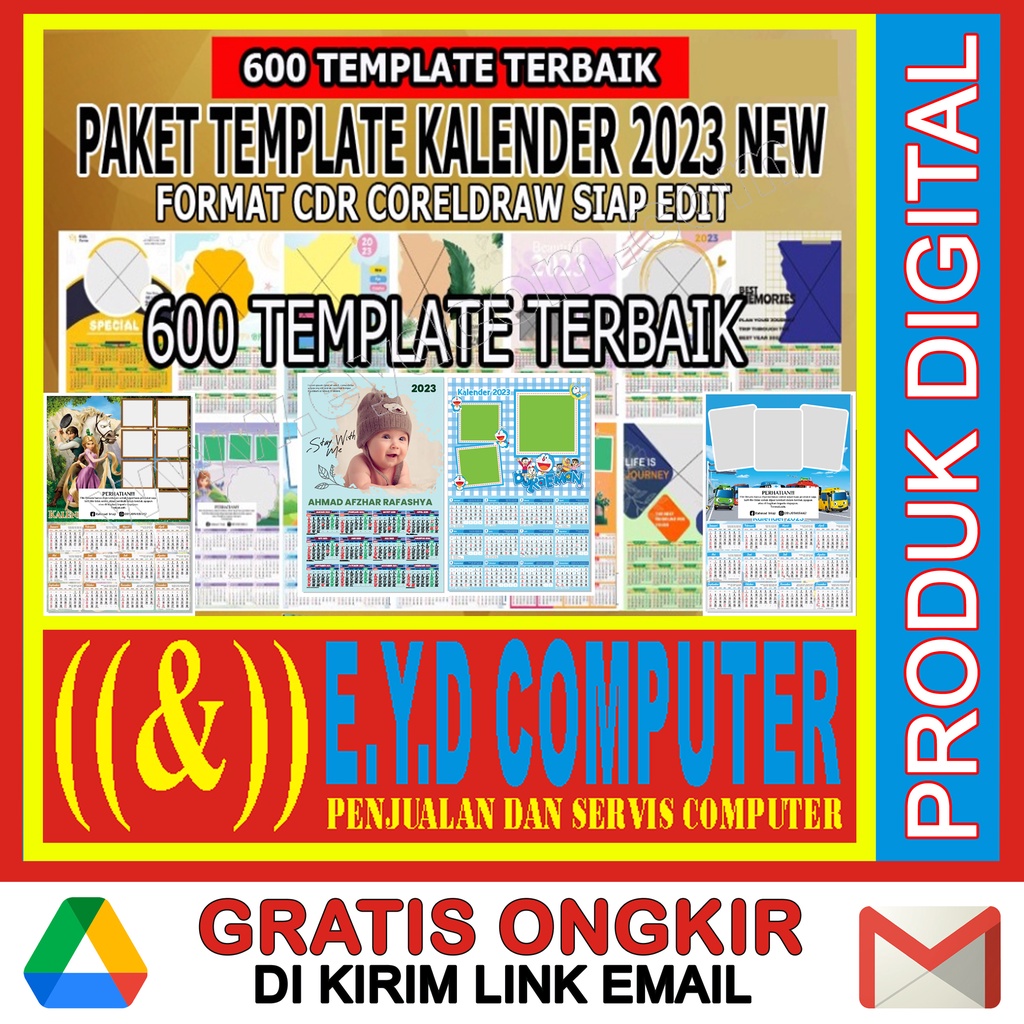 Jual DESAIN KALENDER KOLEKSI TEMPLATE DESIGN GRAFIS CALENDER USAHA ...